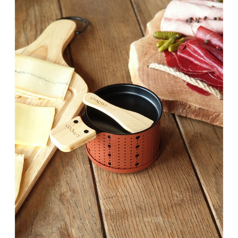 Raclette à la bougie Cookut - Set 2 personnes - Terracotta