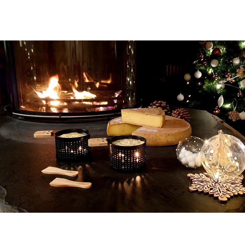 Raclette à la bougie Cookut - Set 2 ou 4 personnes