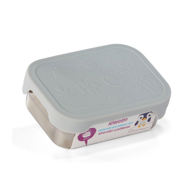 Boîte goûter inox Affenzahn