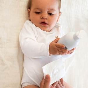 Liniment pour mon bebe - Ouate: à base d'huile d'olive BIO